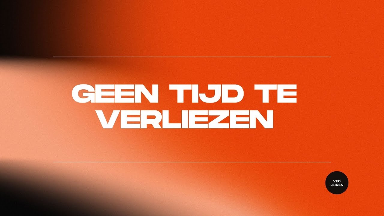 Geen tijd te verliezen - Arnold Verduijn - YouTube