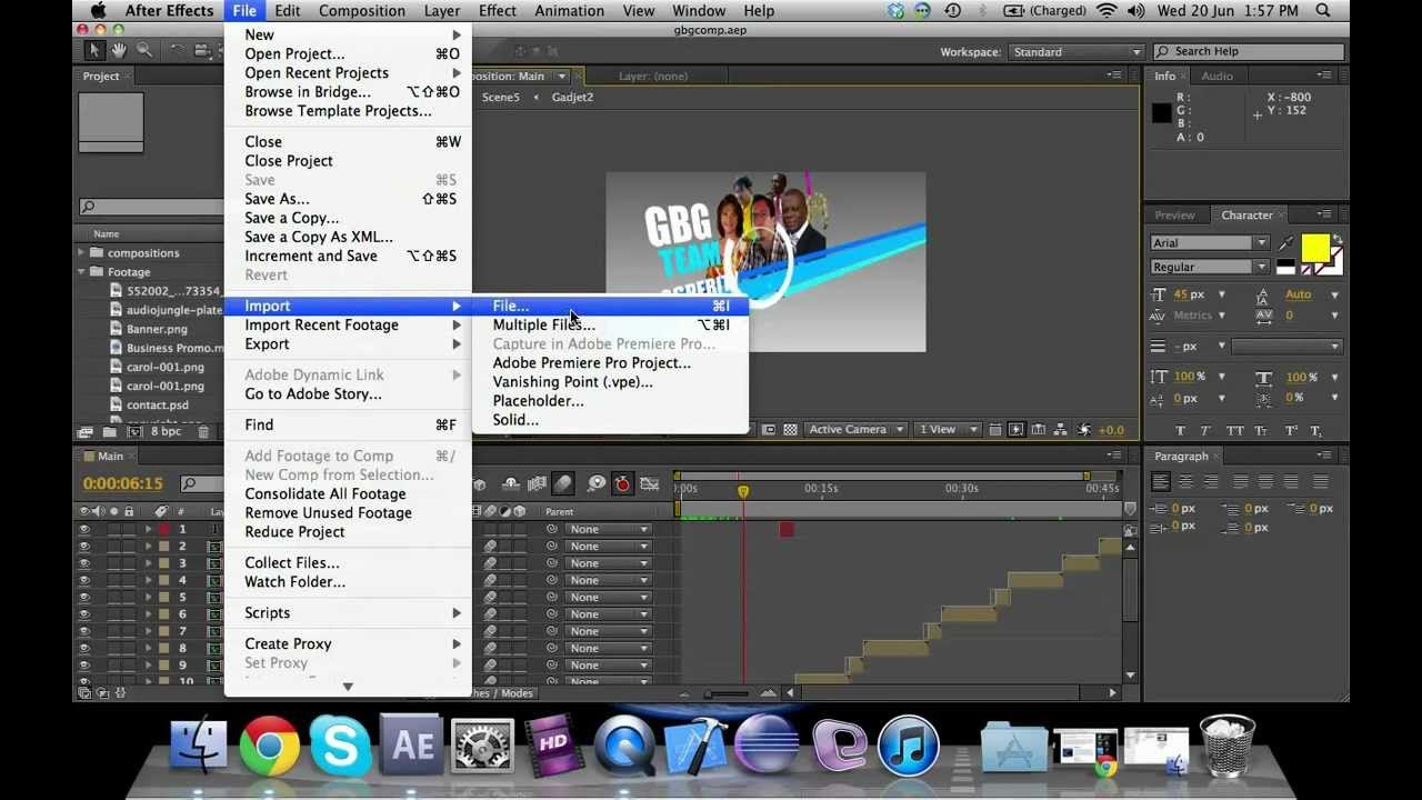 Lesson 01 Adobe After Effects Tutorial Lessons Training For Beginners In Hindi - Genral Overview ...