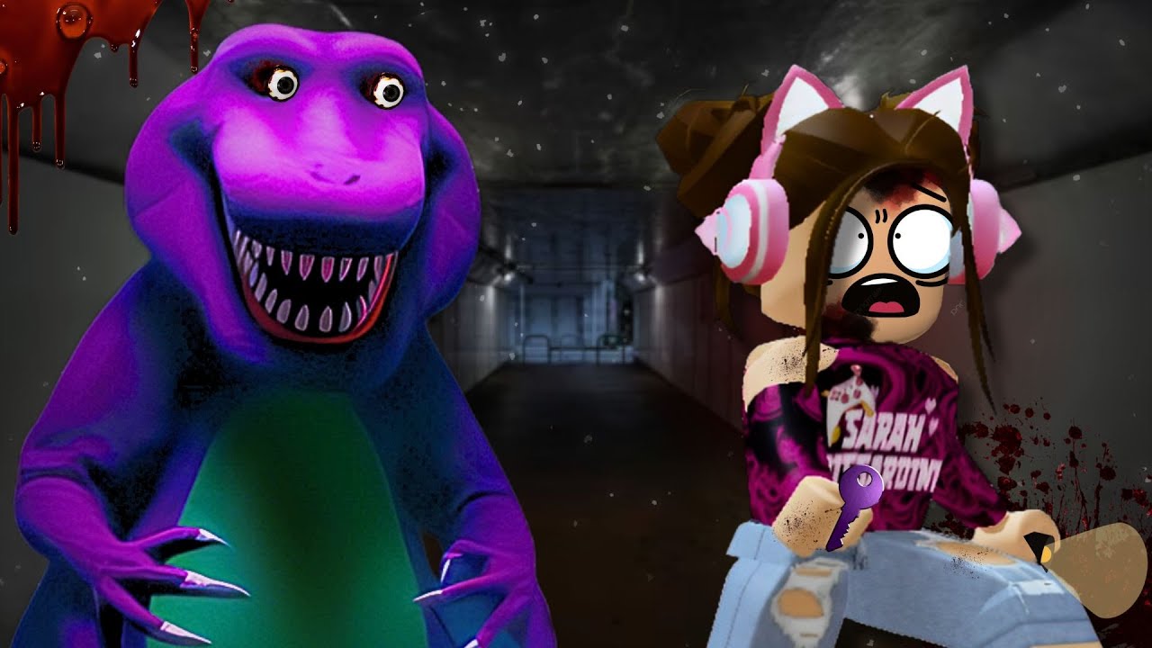 O JOGO MACABRO DE BARNEY E SEUS AMIGOS - Roblox - Barney Horror Chapter ...