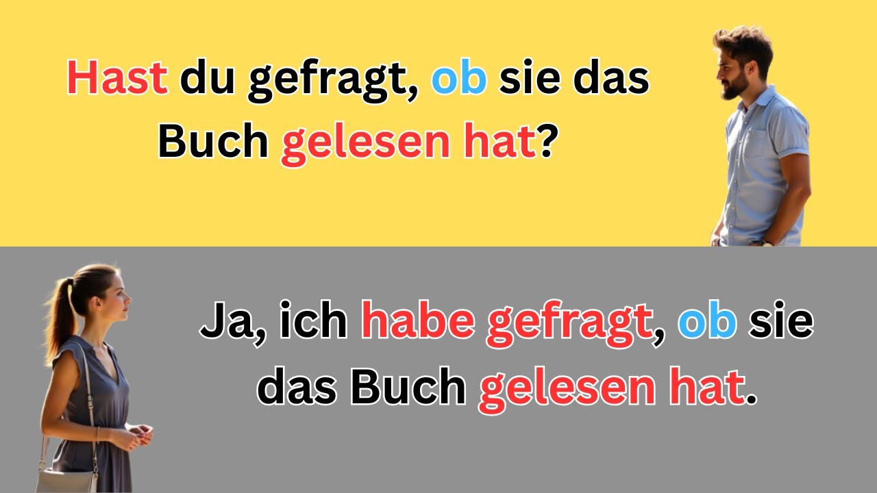 German questions and answers for beginners | A1 Deutsch lernen ...