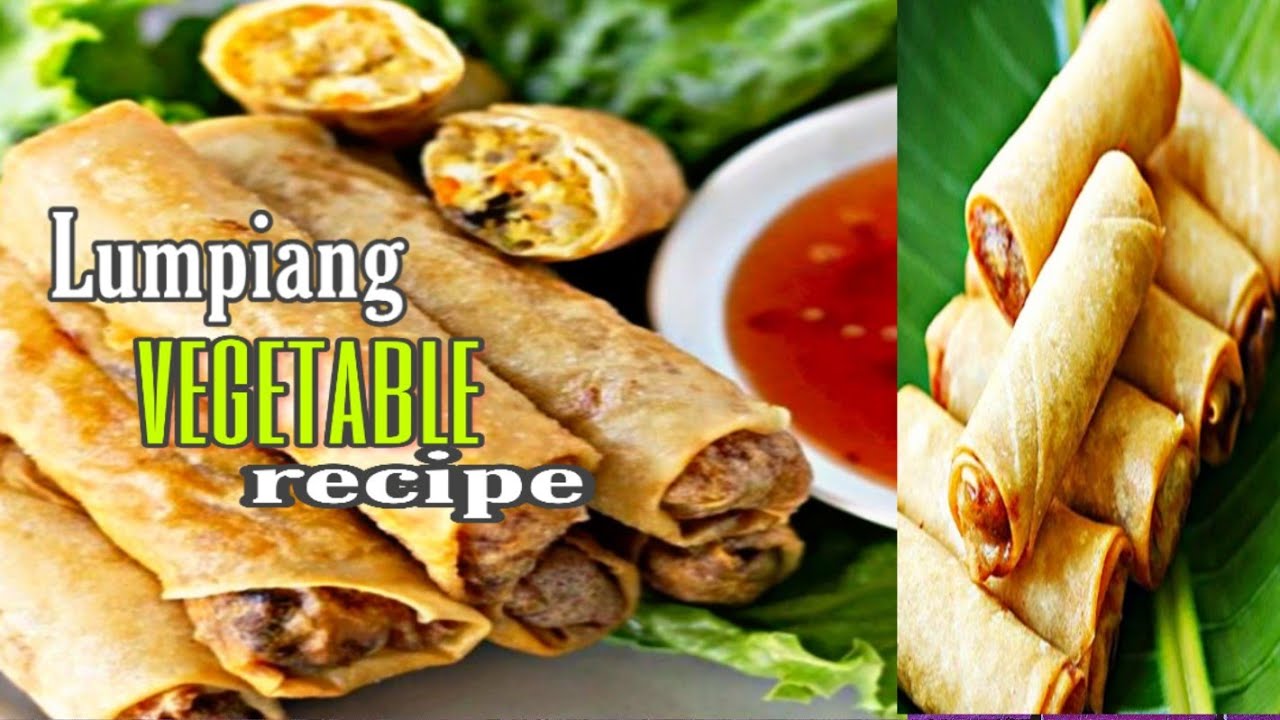 lumpiang vegetables recipe|my own version|simply sham vlogs - YouTube