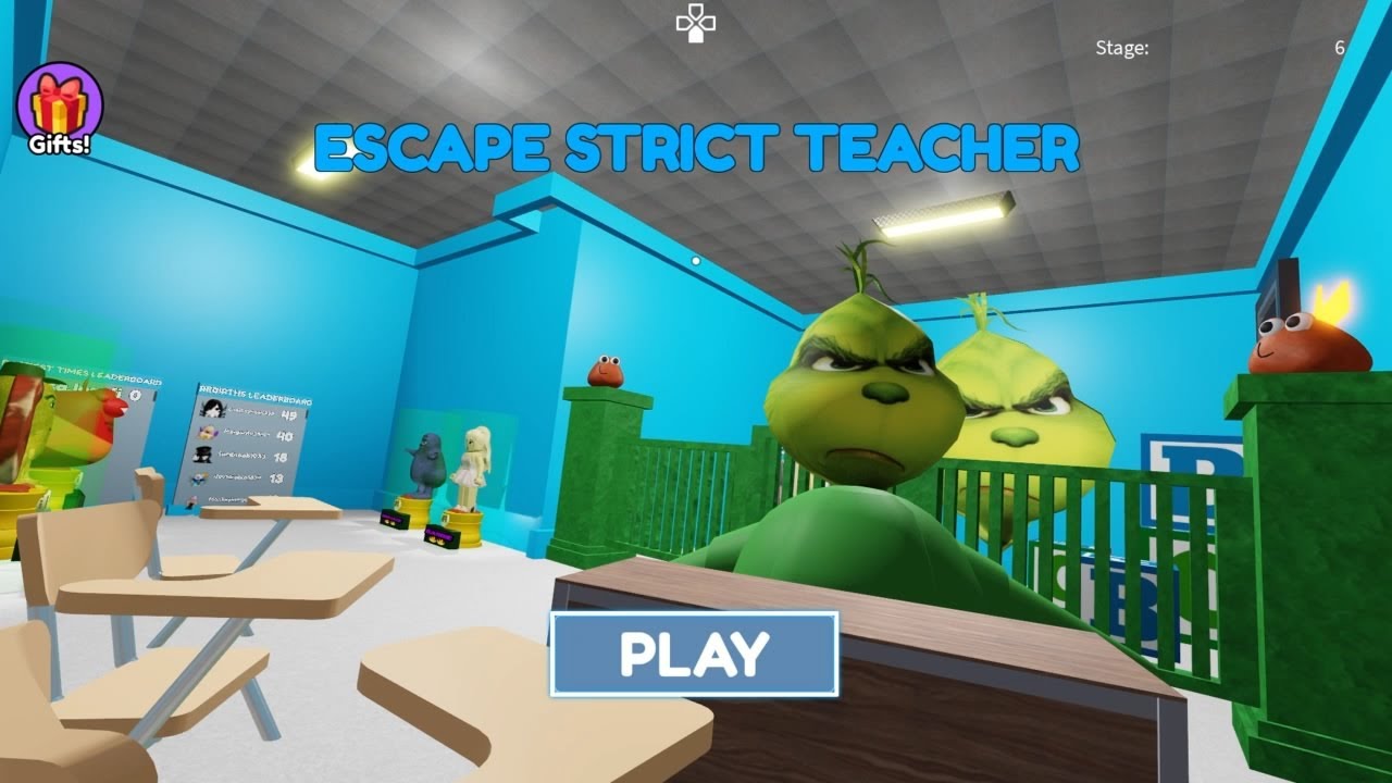 Roblox | Escape The FREAKY Grinch School ! (Obby) - YouTube