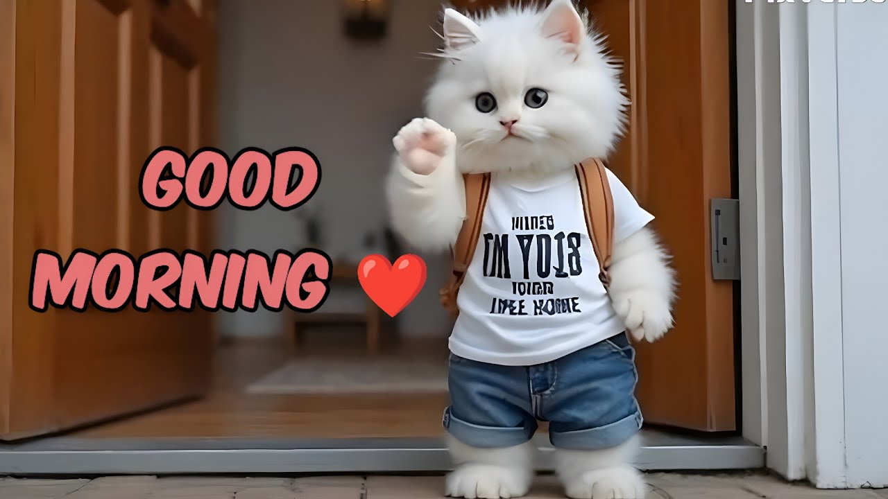 Good Morning ️ | Cute Ai Cats - YouTube