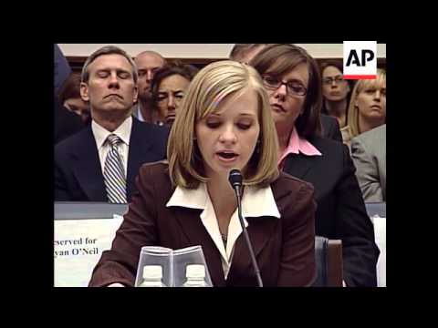 Former Army Private Jessica Lynch told a House panel her story of being ...