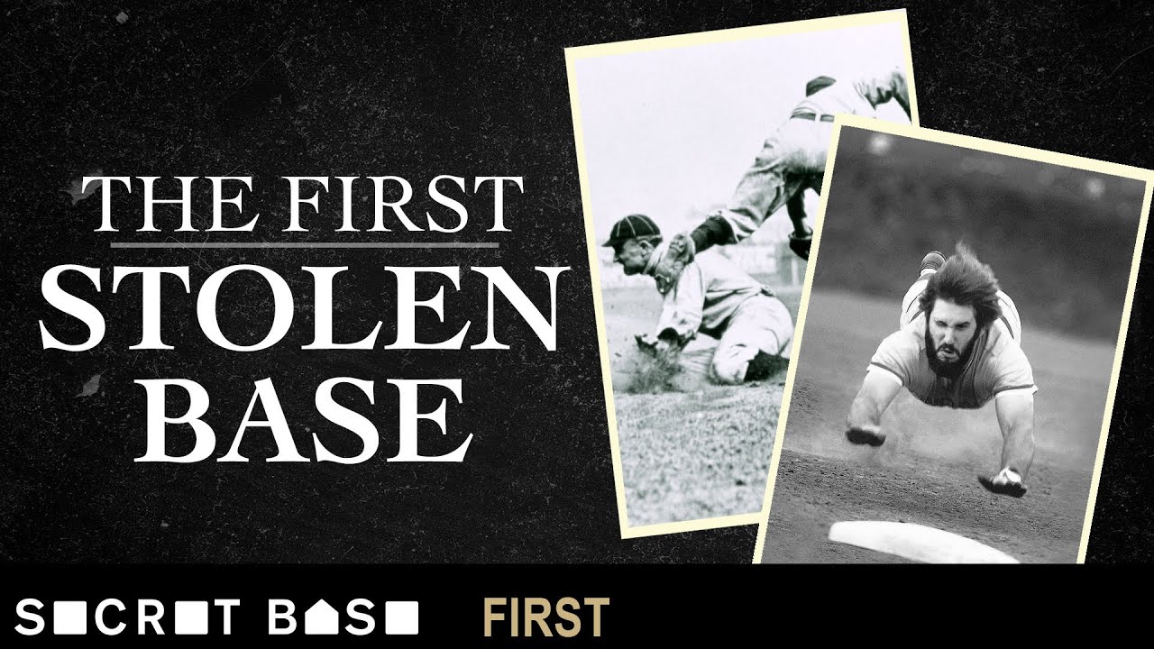 Baseball's first stolen base exploited a loophole in the rulebook - YouTube
