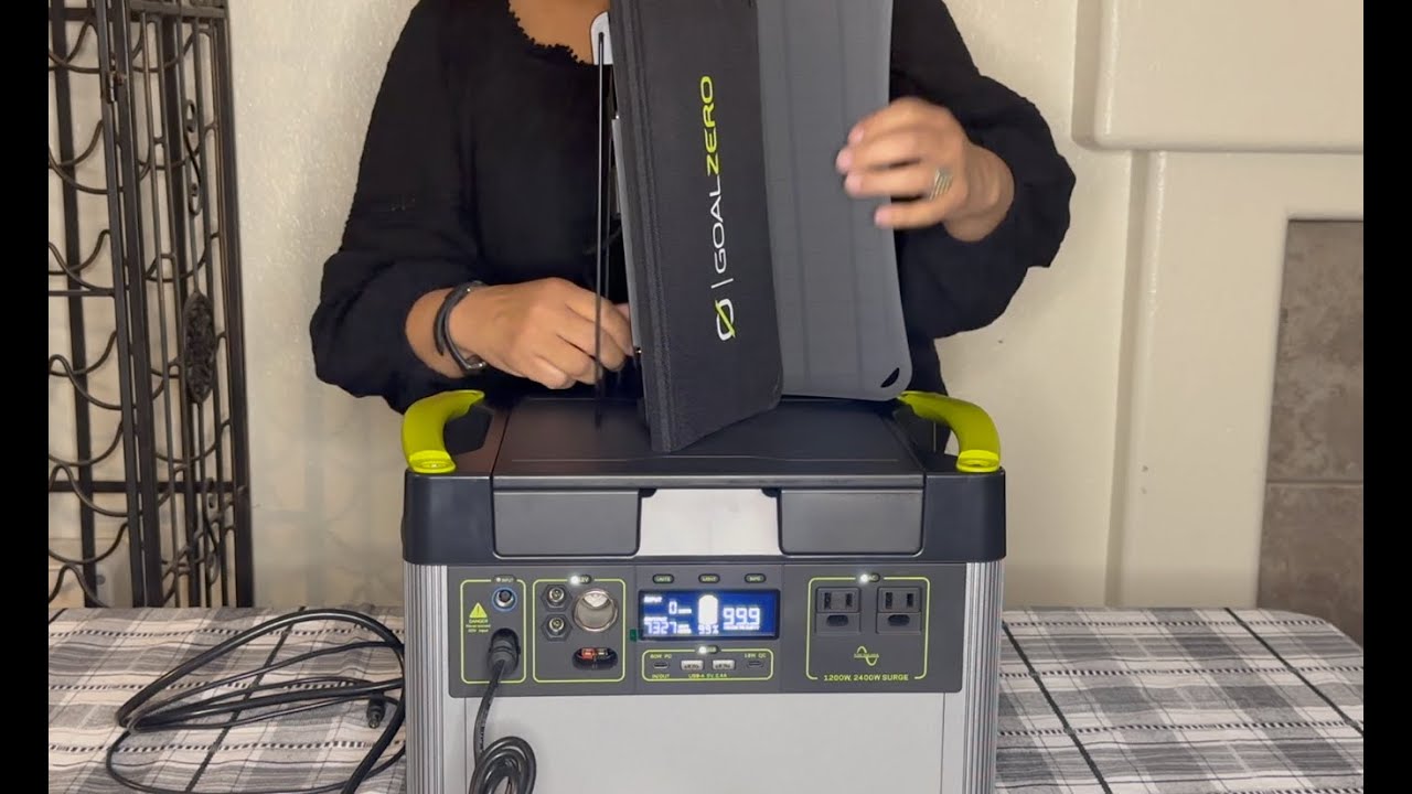Goal Zero Nomad 20: The Ultimate Portable Solar Panel Charger - YouTube
