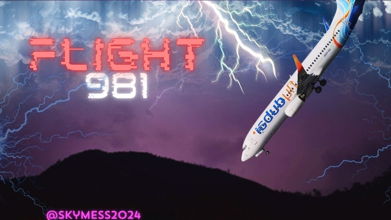 Storm of Fate: The Deadly Crash of Flydubai Flight 981 #flydubai #crash ...