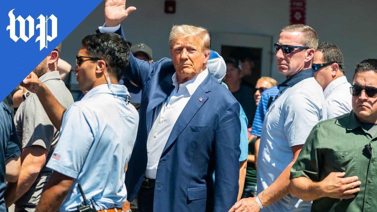 Trump makes appearance at Iowa State Fair - YouTube