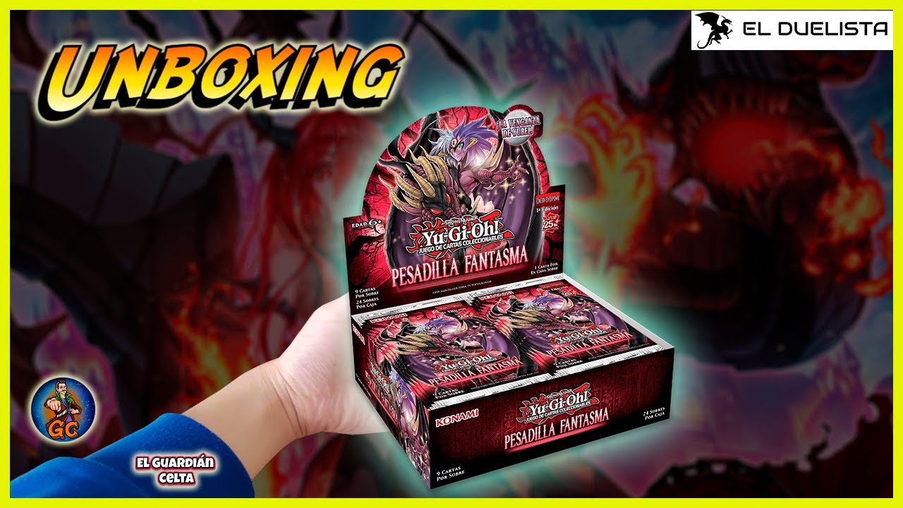 Unboxing Phantom Knightmare Yu-Gi-Oh! 2024 - El Duelista Store - YouTube