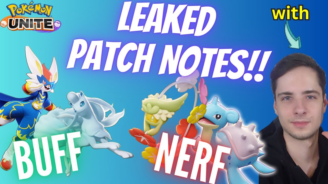 LEAKED Pokemon Unite Patch Notes w @CrisHeroes - YouTube