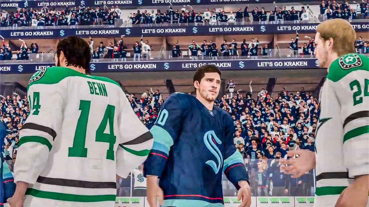 Seattle Kraken vs Dallas Stars - Game 6 West Semifinals Stanley Cup ...