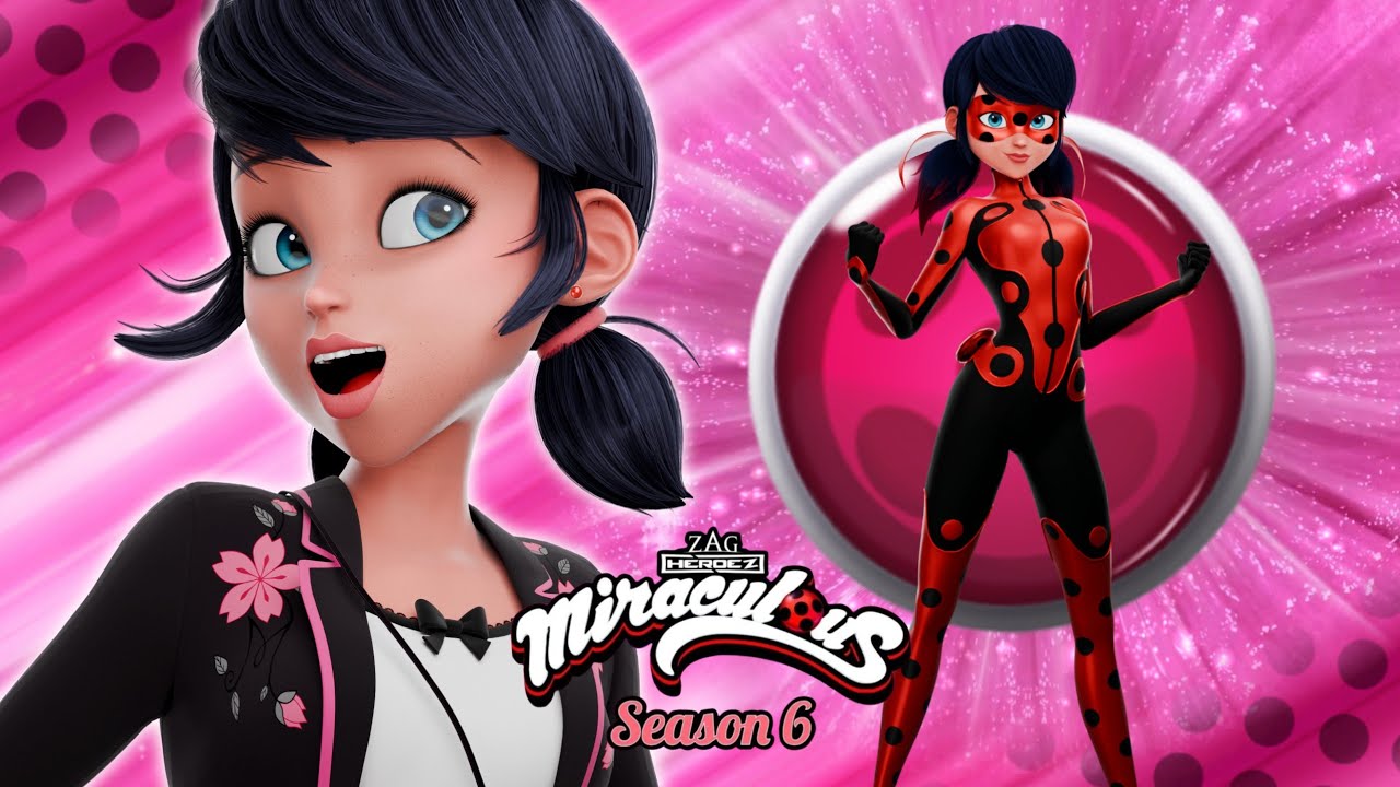 Miraculous Season 6°- Transformation: Marinette in LadyBug New Style 3D ...