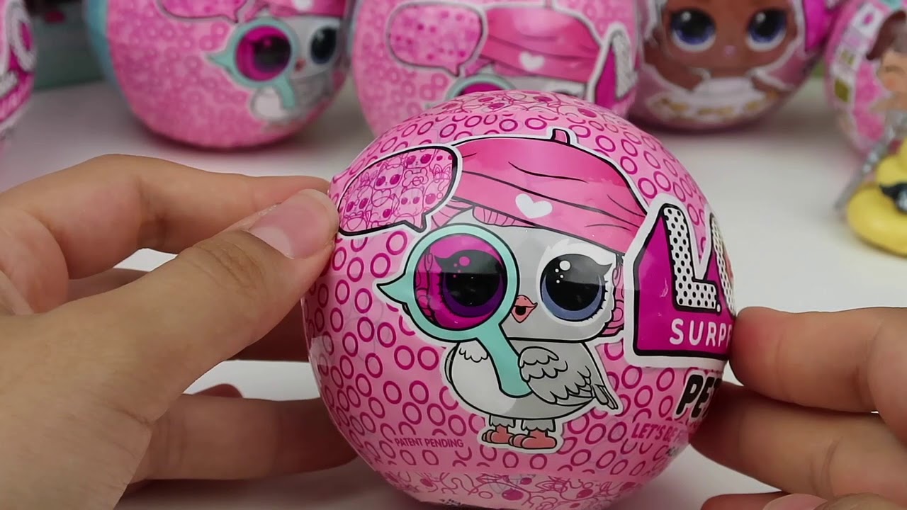 LOL Surprise vs Smooshy Mushy Challenge L.O.L. Eye Spy Pets Smooshy ...