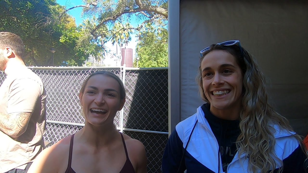 Kyra Milligan & Chloe Gauvin-David on the Queens of the North team at ...