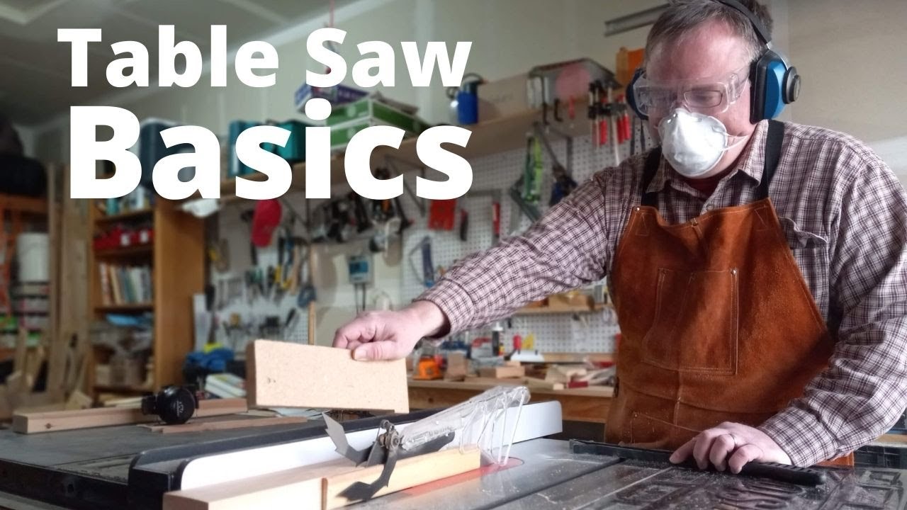 What you should know about Table Saw Basics! - YouTube