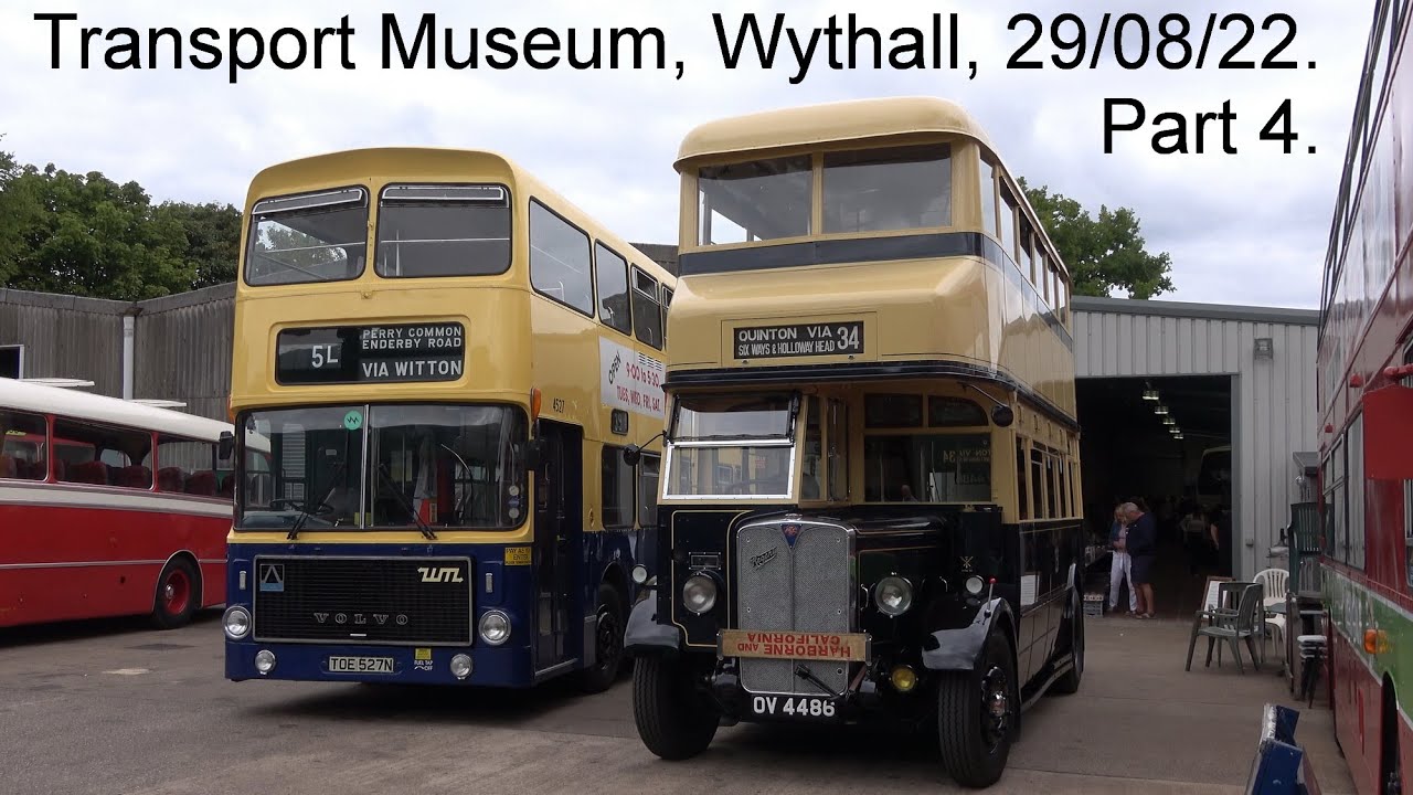 Transport Museum, Wythall, part 4. 29/08/22. Bus reg. numbers listed in ...