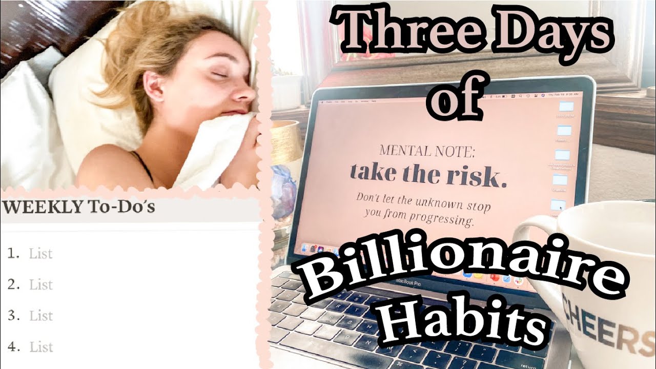 I tried the 1 billion dollar morning routine || A Life Changing Routine ...