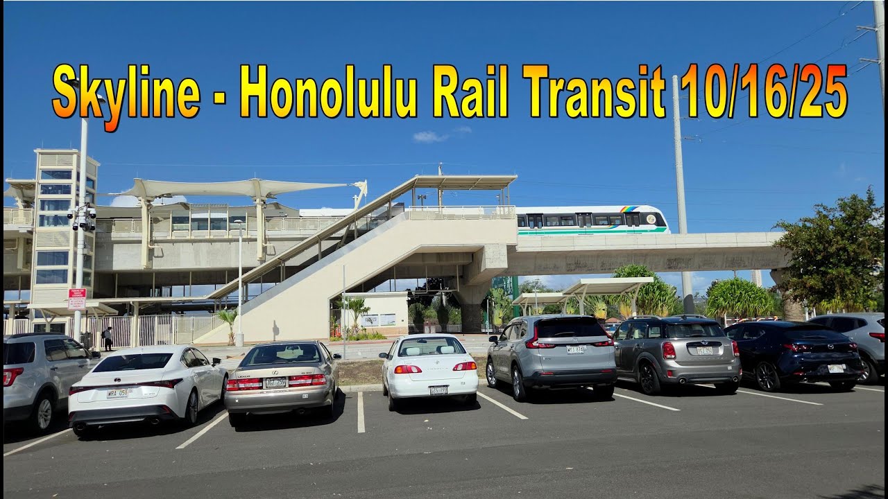 Skyline - Honolulu Rail Transit 10/16/25 in Honolulu, Oahu, Hawaii ...