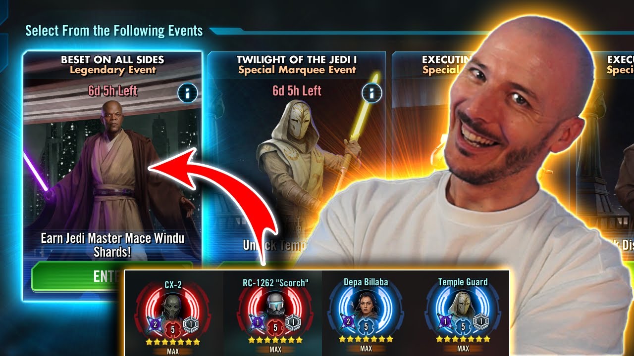 Jedi Master Mace Windu: Minimum Relics unlock guide! - YouTube