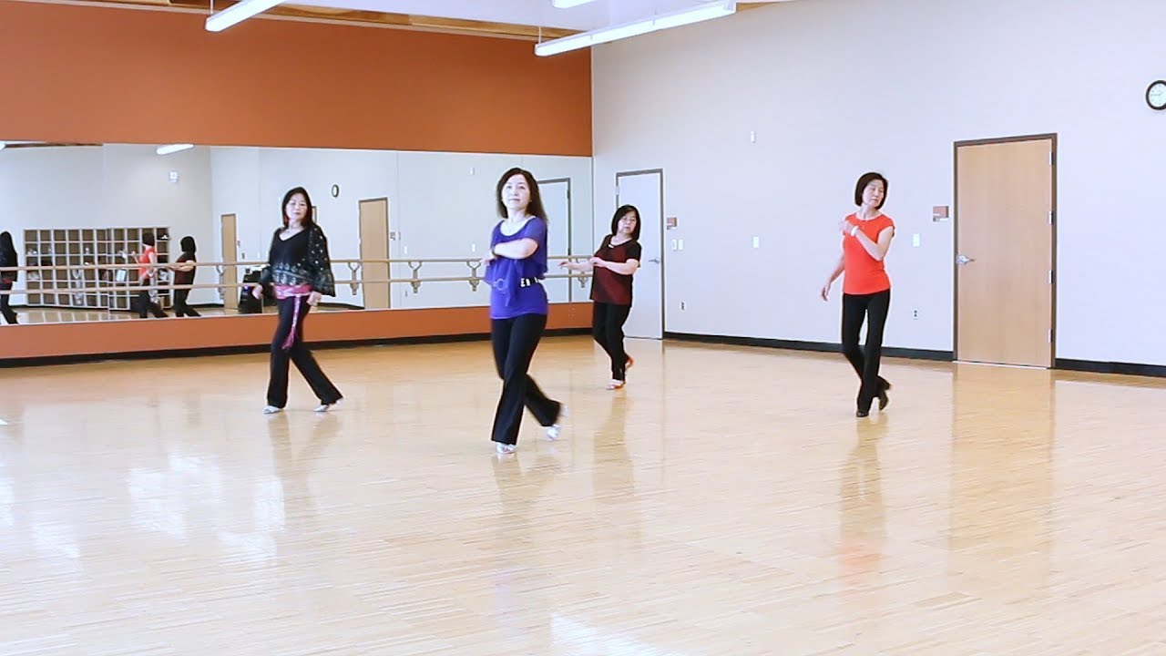 Spinning Rooms - Line Dance (Dance & Teach) - YouTube
