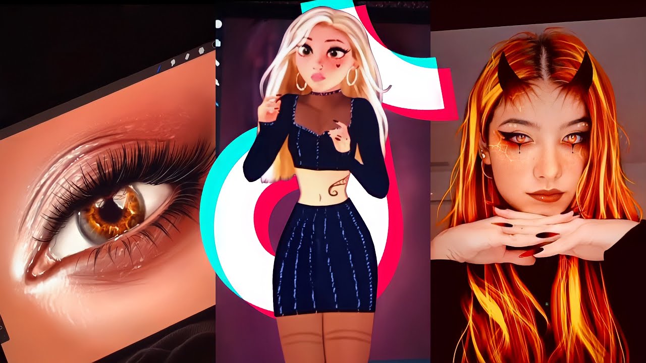 Procreate TikTok Video Compilation 2021 (Part 2) - YouTube