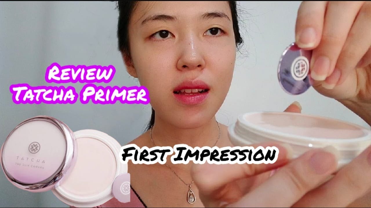 REVIEW TATCHA THE SILK CANVAS PRIMER - YouTube
