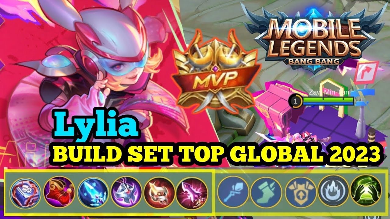 LYLIA BUILD SET TOP GLOBAL 2023 - MOBILE LEGENDS - YouTube
