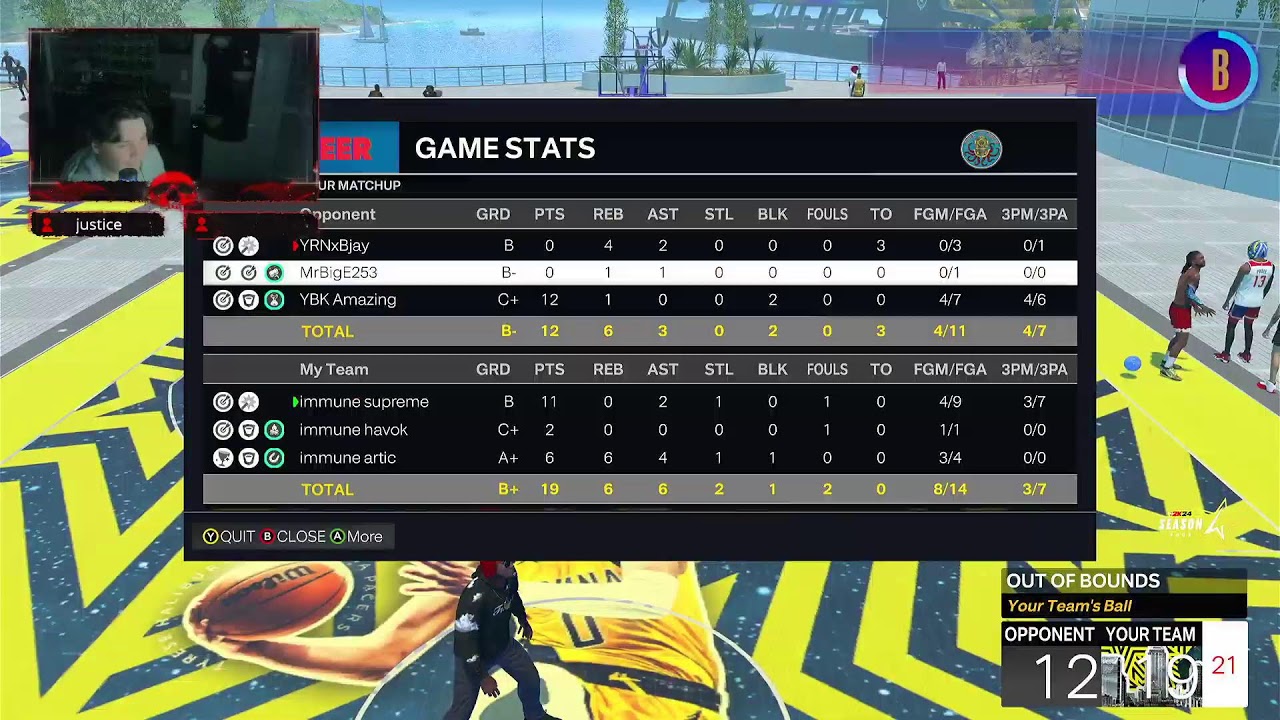 NBA 2K24 GOAT TRIO LIVE - YouTube