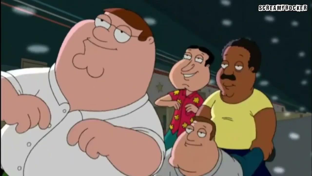 Peter Griffin y sus amigos baliando "Locos" de León Larregui - YouTube