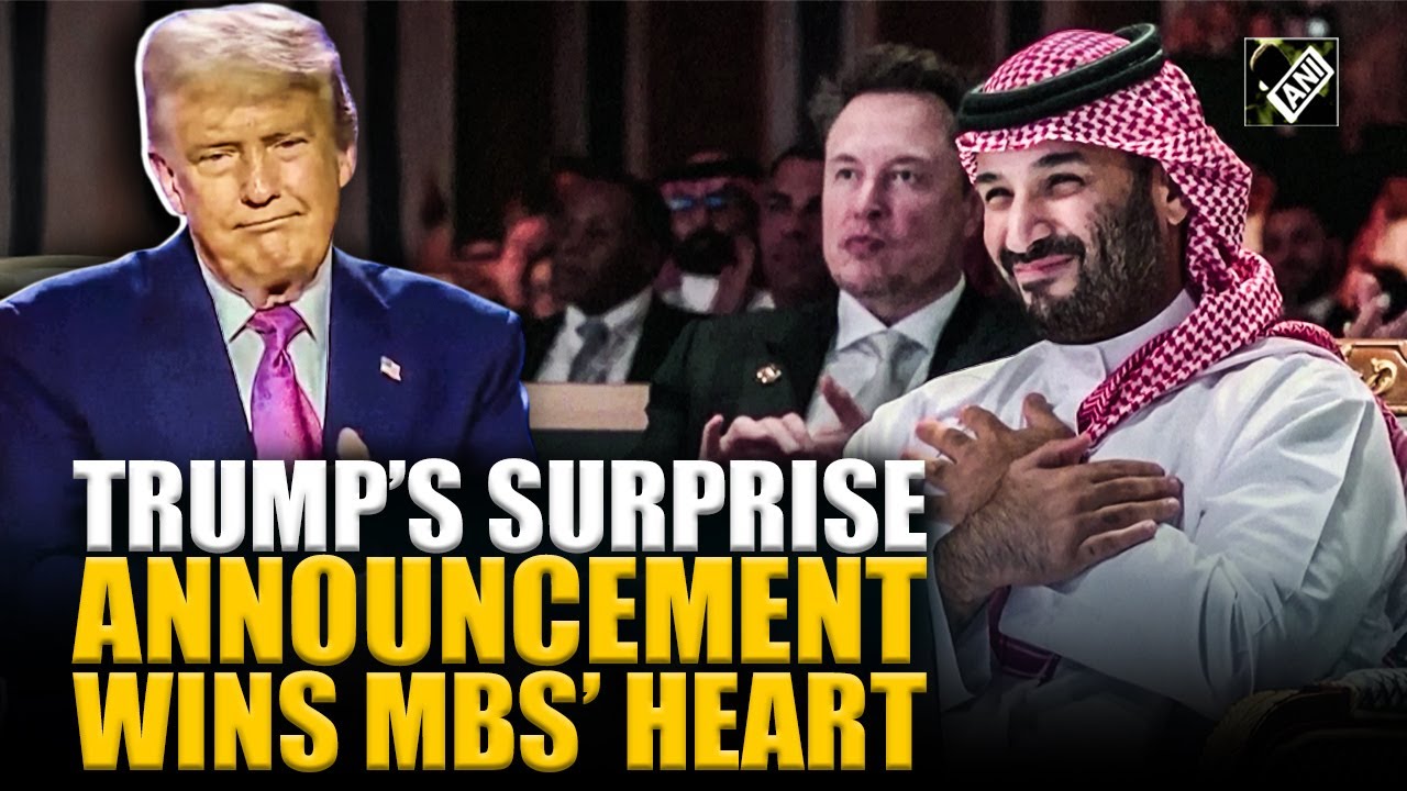 Saudi Crown Prince MBS gives standing ovation to Trump as he makes ...