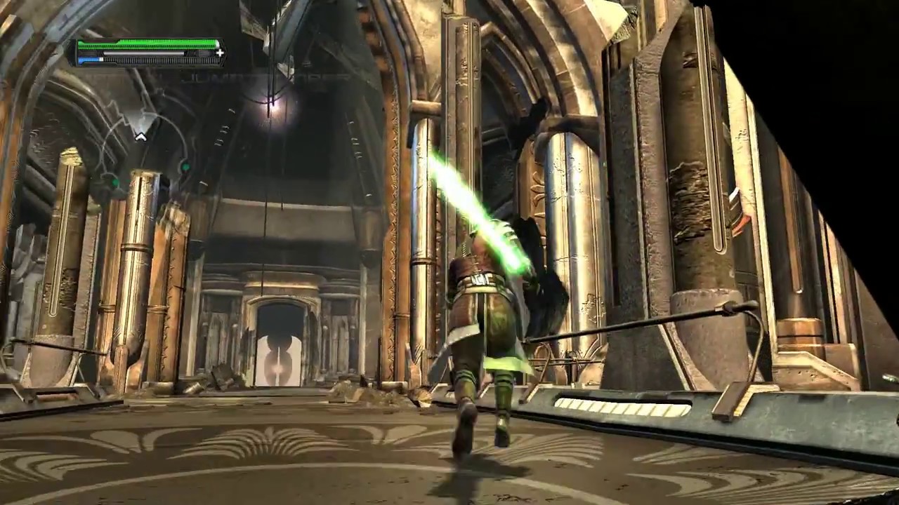 Enter the Jedi Temple - Star Wars The Force Unleashed Part 10 - YouTube