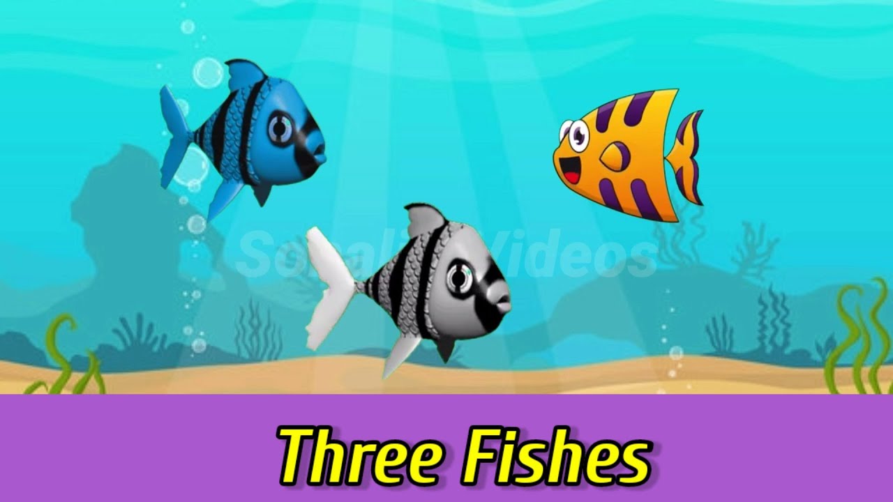 Three Fishes | Panchatantra stories | Tale of three fish | Animated ...
