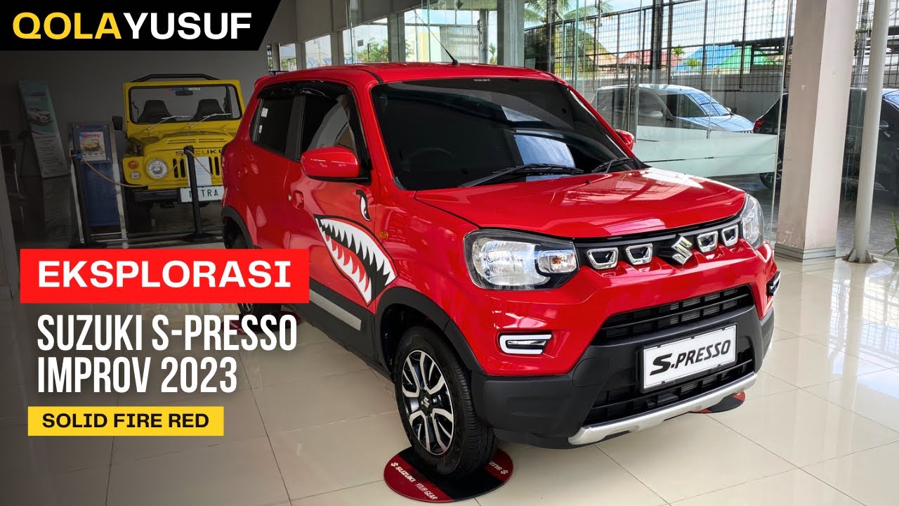 Eksplorasi Suzuki S-Presso warna Solid Fire Red Terbaru di Mitra Suzuki ...