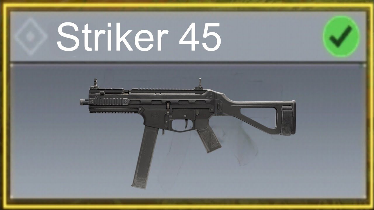 I Used the New Striker 45 Gun in CODM - YouTube