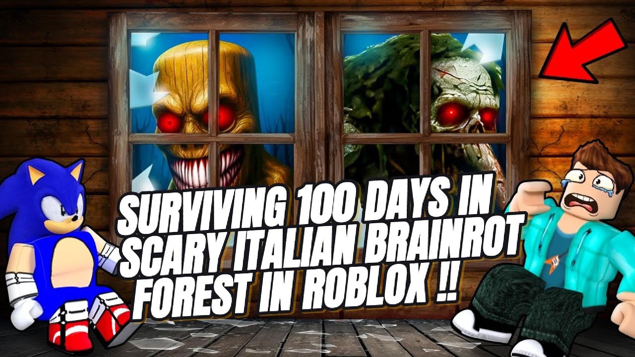 SURVIVING 100 DAYS IN SCARY ITALIAN BRAINROT - YouTube