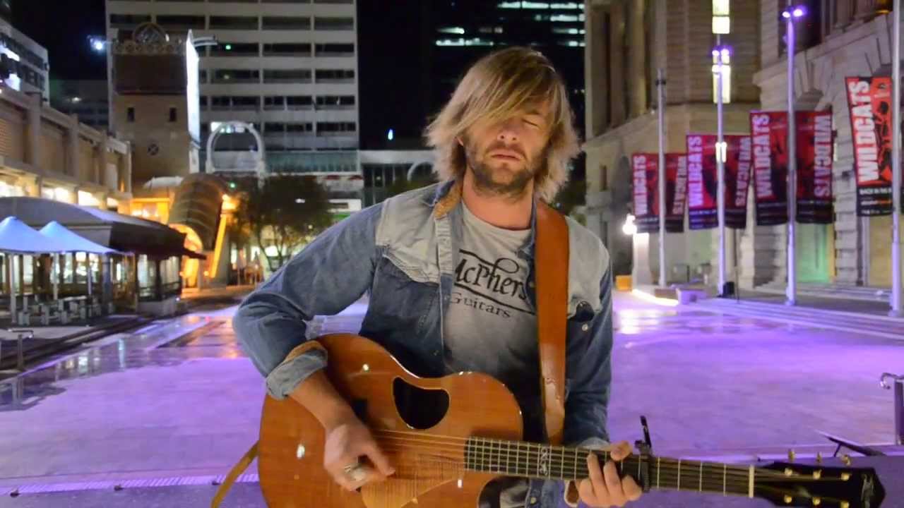 Keith Harkin Busking in Perth Australia, Landslide cover. Keith Harkin ...