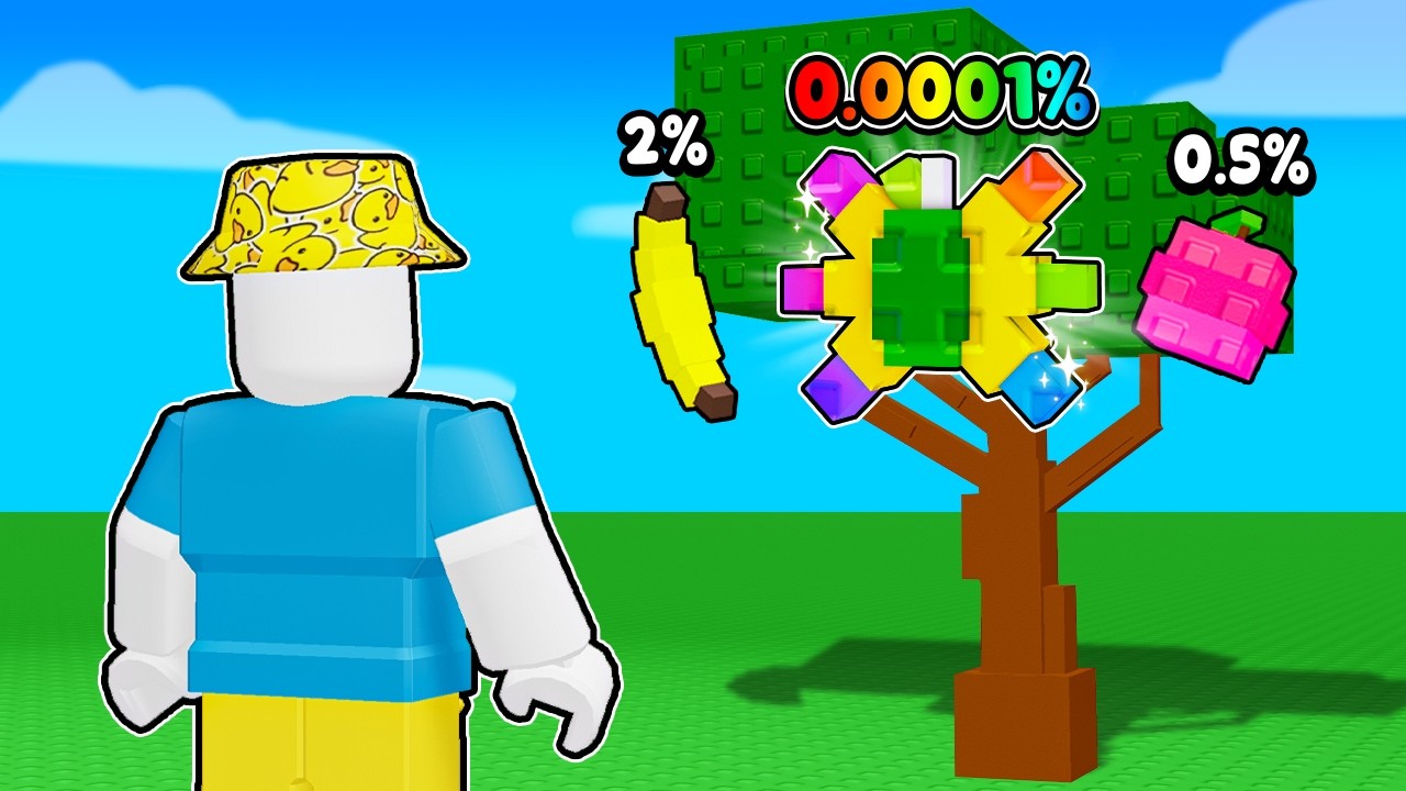 finding ALL RAREST fruits in Roblox fruit forager... - YouTube