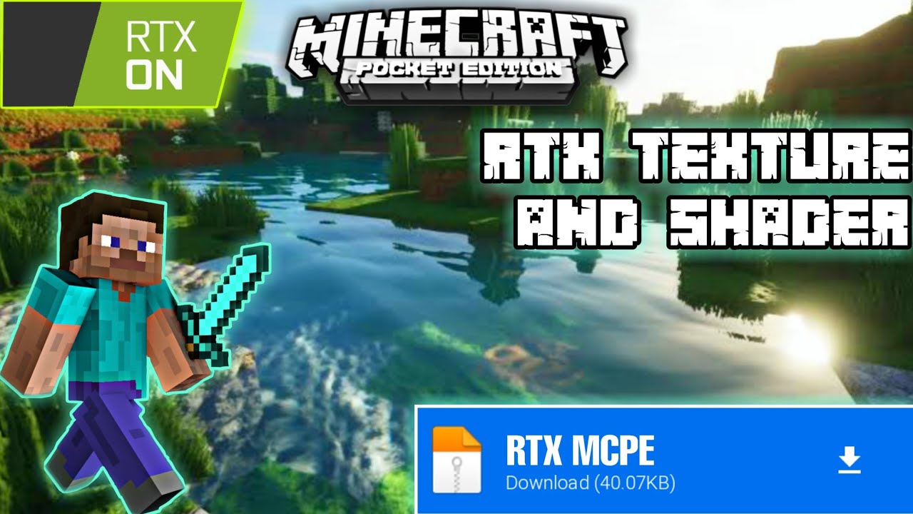 Rtx For Minecraft Pe | Download Rtx In Minecraft Pe | Minecraft RTX ...