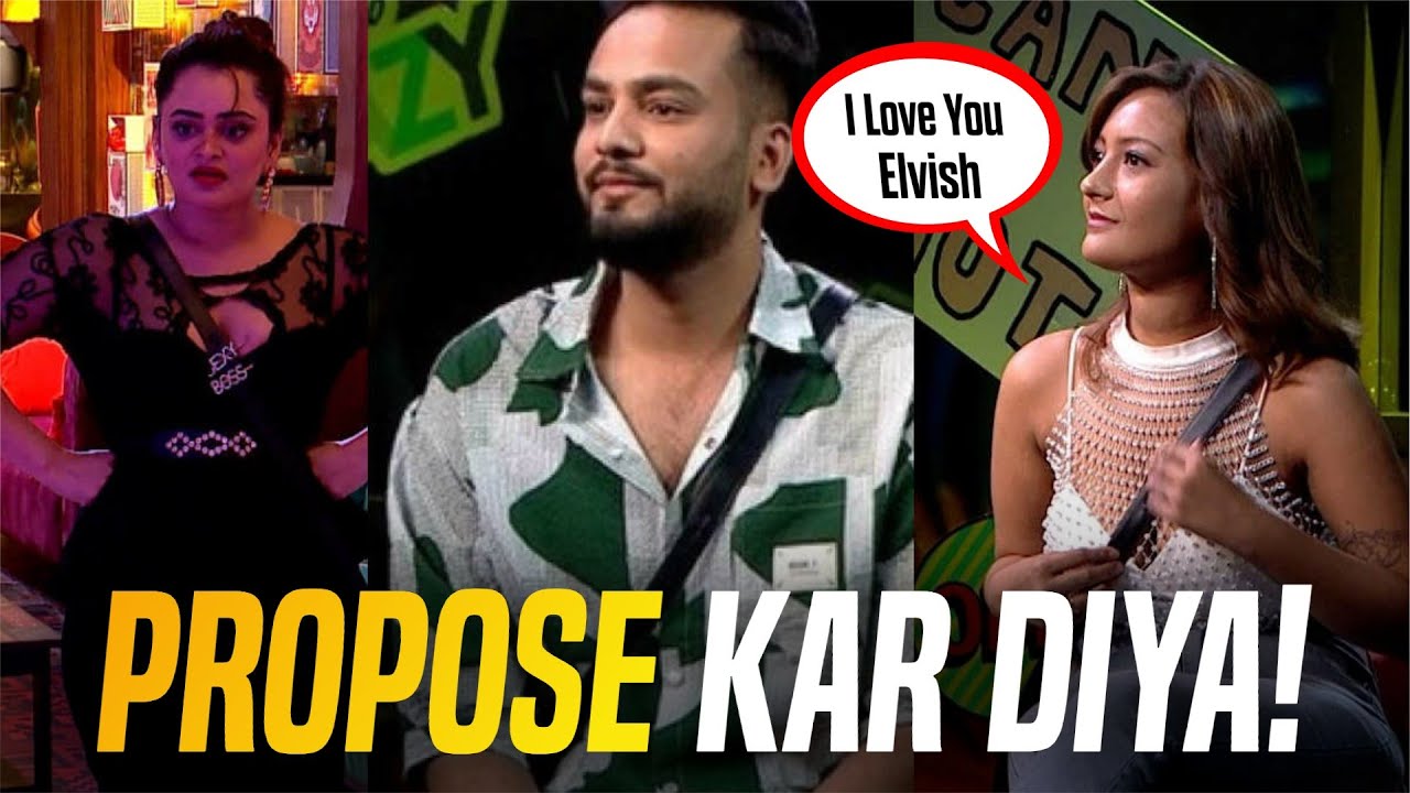 Finally Elvish Yadav 🥰 And Aashika Love Story Start Ho Gyi | Bigg Boss ...
