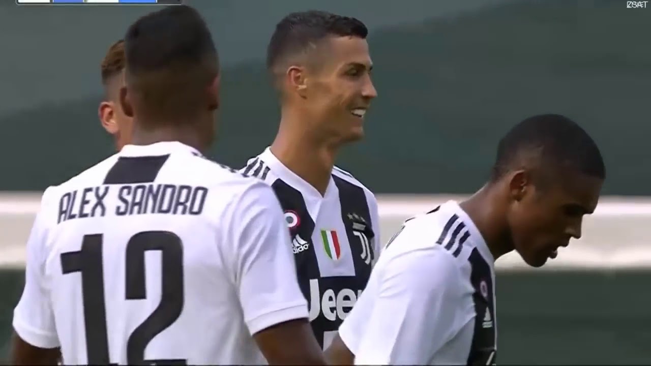 Ronaldo First Game With Juventus 2018 - YouTube
