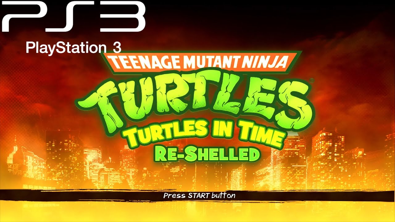 Teenage Mutant Ninja Turtles Turtles in Time Re-Shelled (PS3 ...