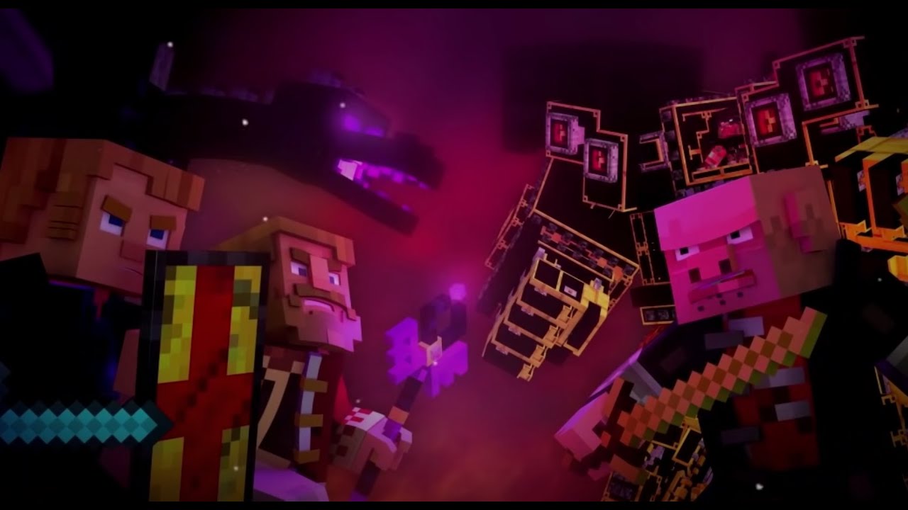 "Dragonhearted" - Minecraft song with lyrics - YouTube