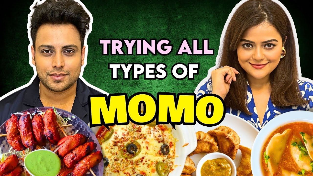 We Only Ate MOMOS | Trying Every Type of Momo - YouTube
