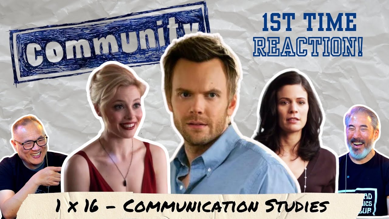 *COMMUNITY* | 1x16 Reaction | Communication Studies 😂 Jeff + Britta? #reaction #community - YouTube