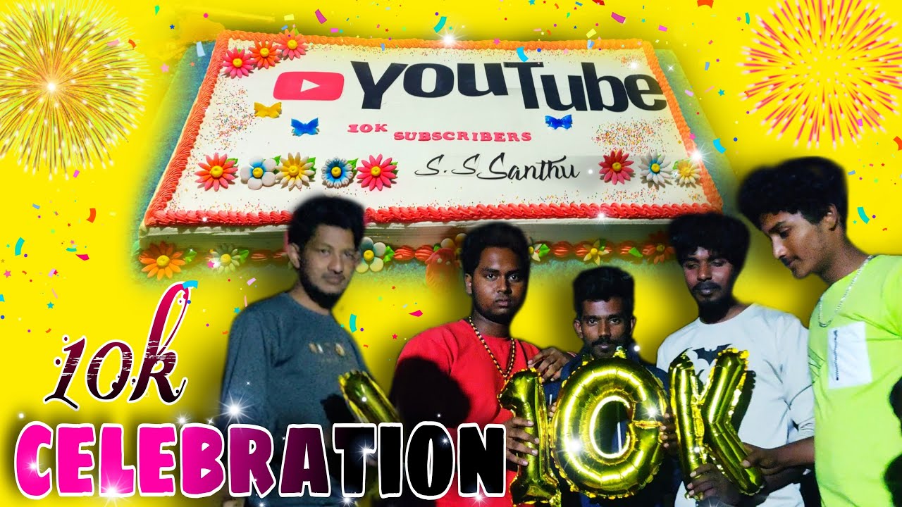 10k subscribers 🥳 celebration - YouTube