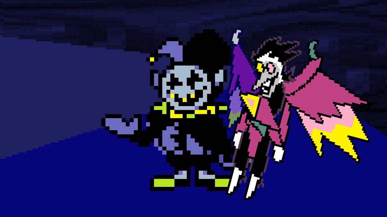 Spamton NEO et Jevil’s intros to their boss-fights. - YouTube