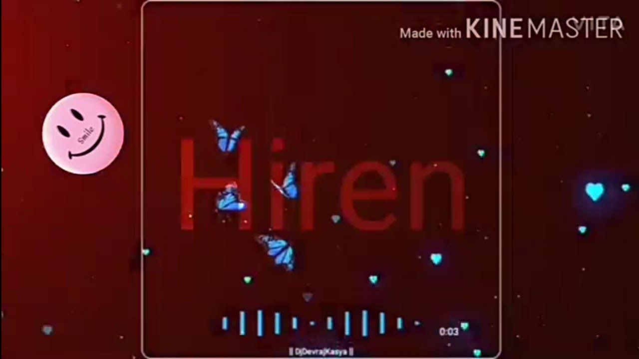 Hiren name best amezing WhatsApp Status 2020 #viral #video - YouTube