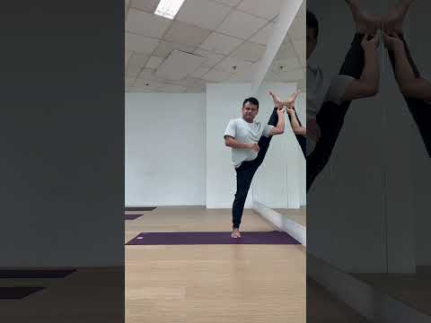 Preparation for Flag pose - YouTube