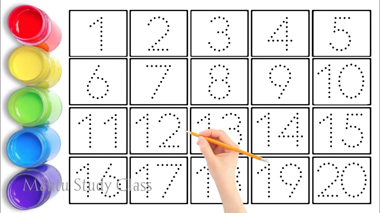 Ginti | Counting 1 to 20 | 1 से 100 तक गिनती | Ek se sau tak ginti ...