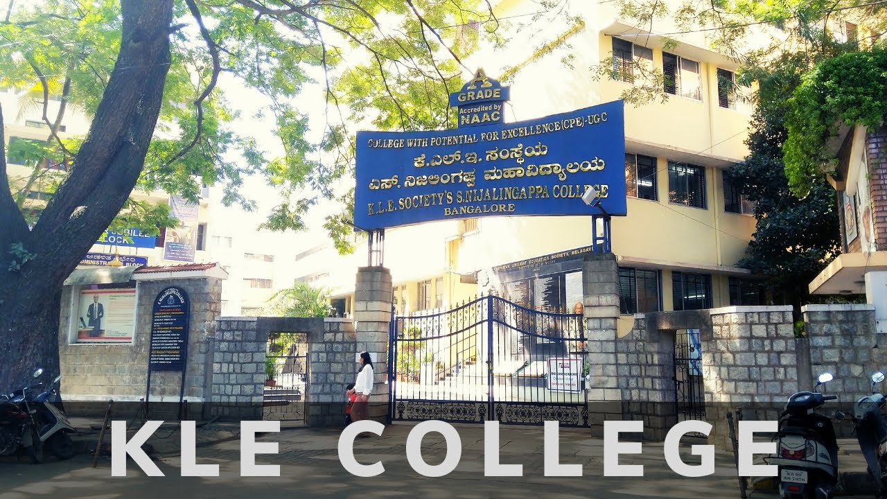 KLE College | Rajajinagar | Golden Days | RM - YouTube